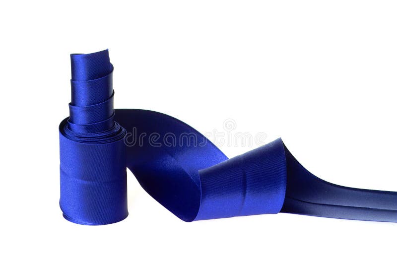 Blue ribbon stock image. Image of design, knot, curl, close - 401911