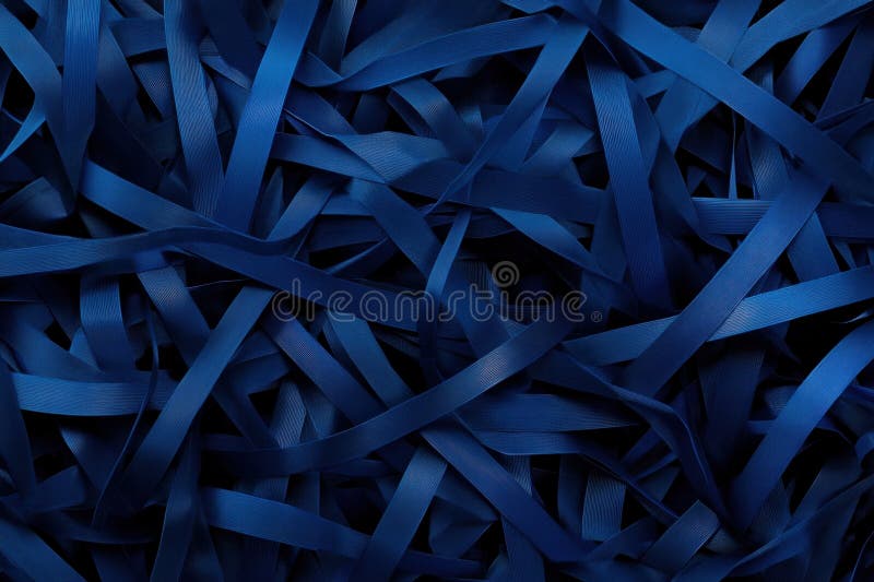 Blue Ribbon Abstract Texture Background Stock Photo - Image of ...