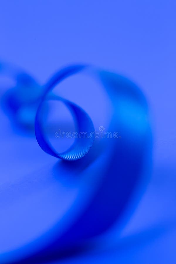 Blue ribbon stock image. Image of ribbon, line, color - 35462337