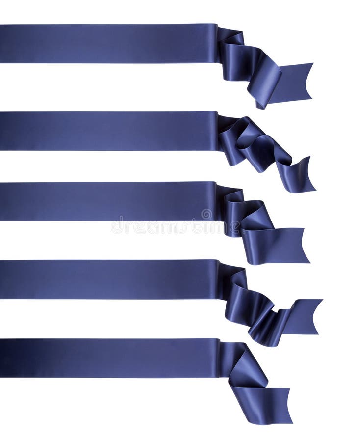 Blue ribbon banner stock photo. Image of decoration, cardboard - 23778376