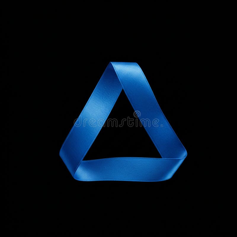 Penrose Triangle Blue Stock Illustrations – 130 Penrose Triangle Blue ...
