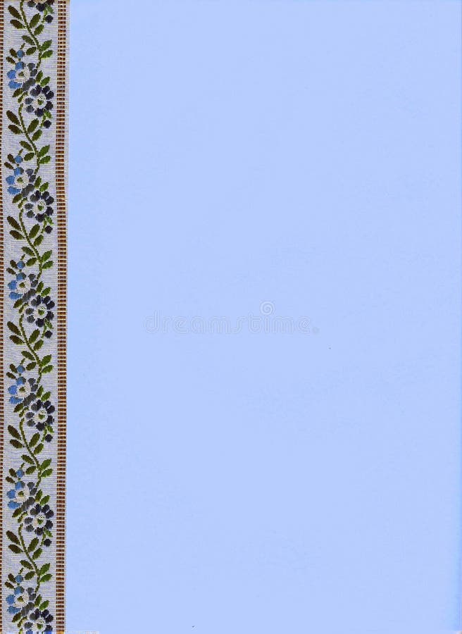 Blue ribbon poster. stock image. Image of modern, blue - 8480297