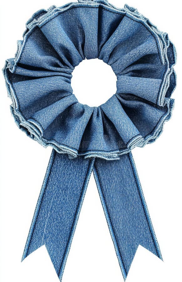 Blue Ribbon First Prize stock vector. Illustration of achievement - 6629195