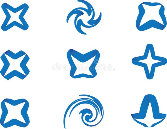 Blue ribbon star stock vector. Illustration of decoration - 6731918