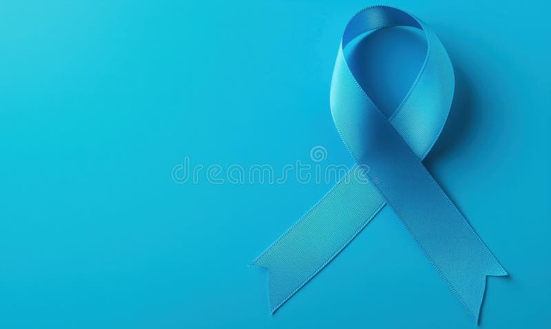Blue Ribbon Symbolizing Support Various Causes Stock Photos - Free ...