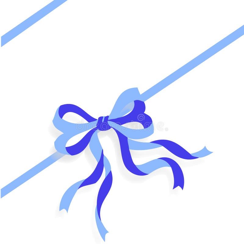 Blue Ribbon vector stock vector. Illustration of male - 22987396