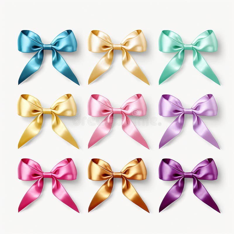 Blue Ribbons for Breast Cancer Awareness on White Background Stock ...