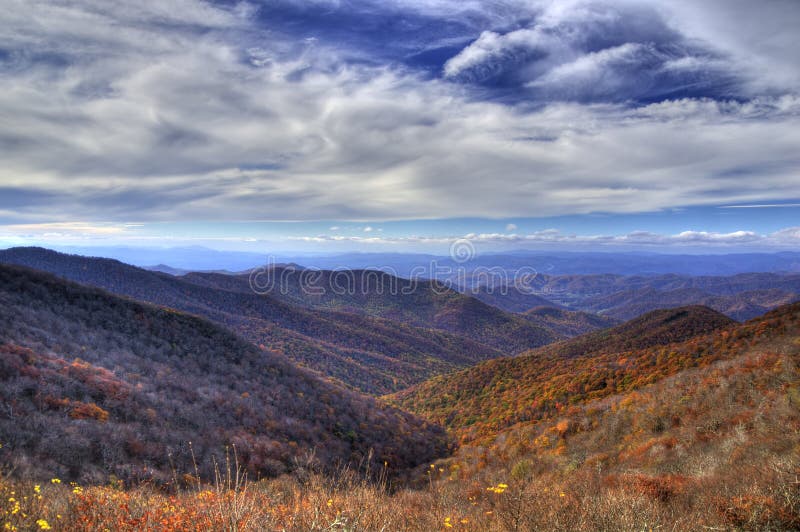 Blue Ridge Mountain stock photo. Image of ridge, blue - 35815944