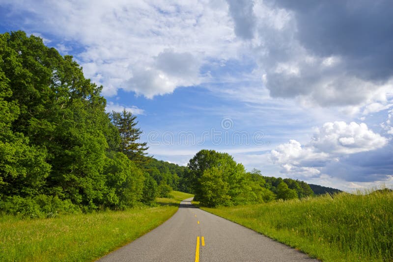 Blue Ridge Parkway stock photo. Image of virginia, park - 54948834