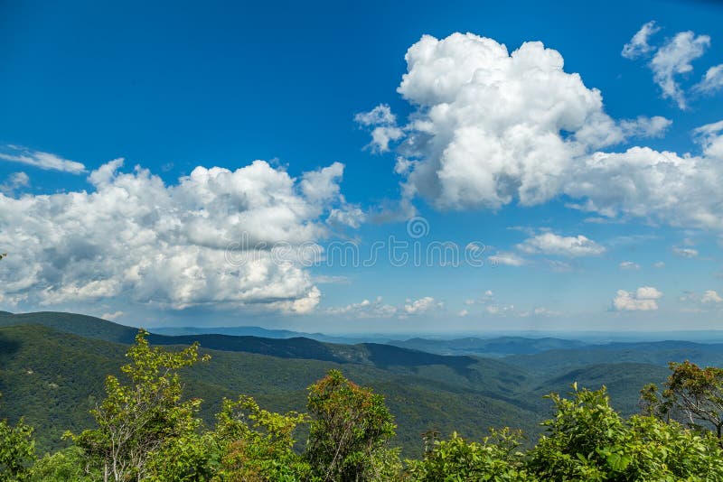 Blue Ridge View stock photo. Image of country, foothills - 74473964