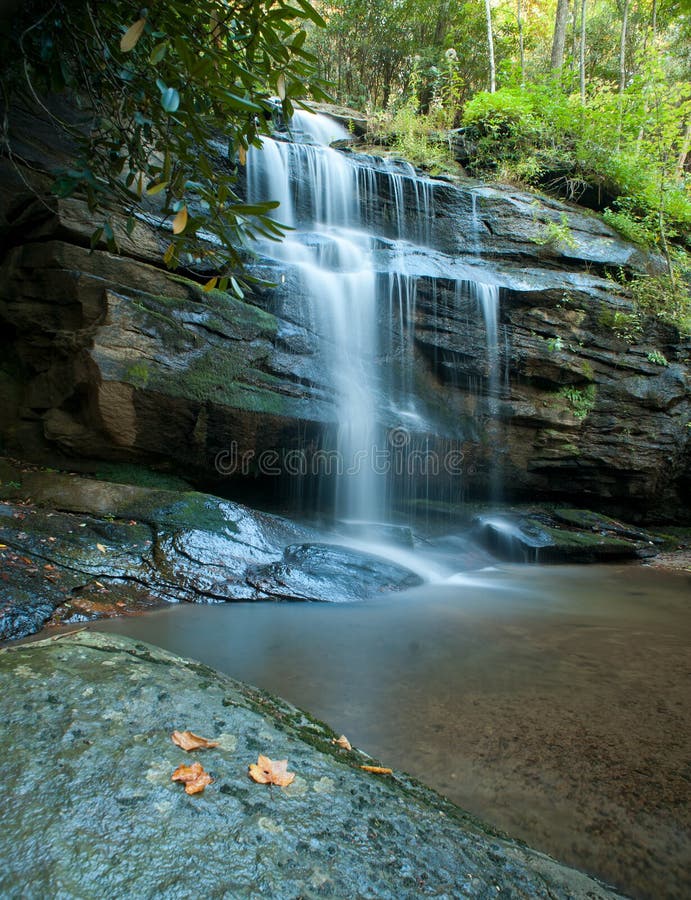 Table Rock State Park SC Waterfalls Landscape Stock Photo - Image of ...