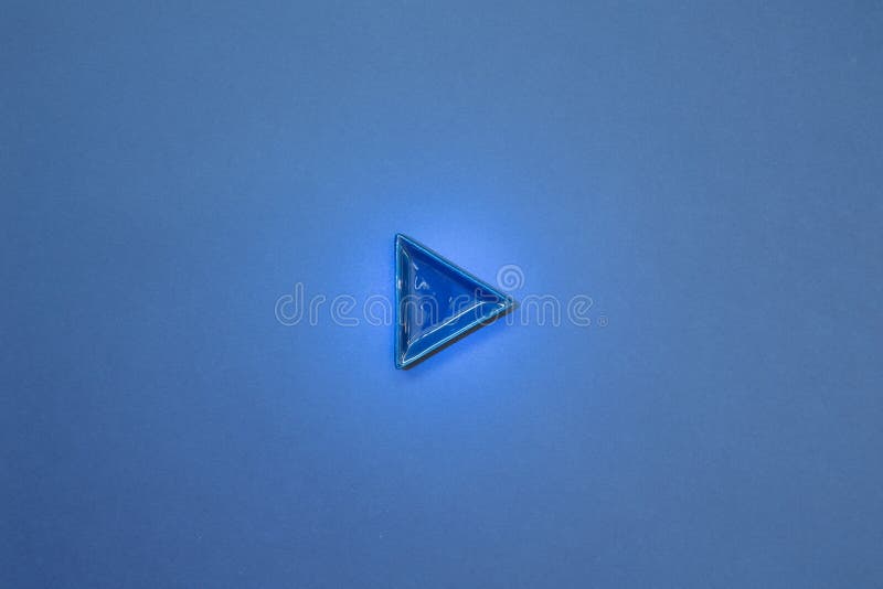 Blue Right Direction Arrow on Navy Blue Background. Top View Stock ...
