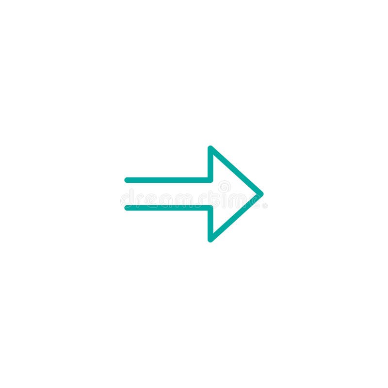 Blue Right Double Arrow Icon. Scroll, Swipe Button Stock Illustration - Illustration of ...