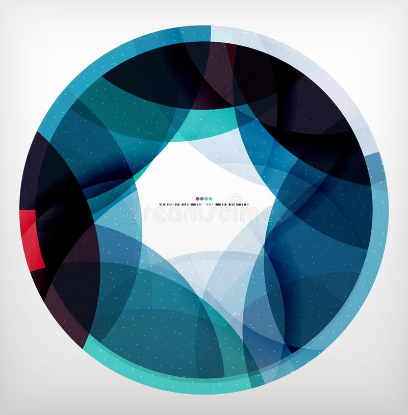 Blue Ring - Business Abstract Bubble Stock Vector - Illustration of ...