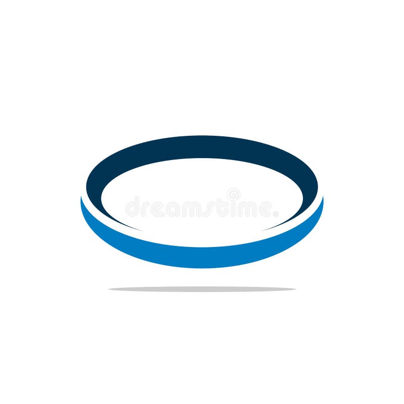 Blue Ring Orbit Logo Template Vector Design Icons Vectors Illustrations ...