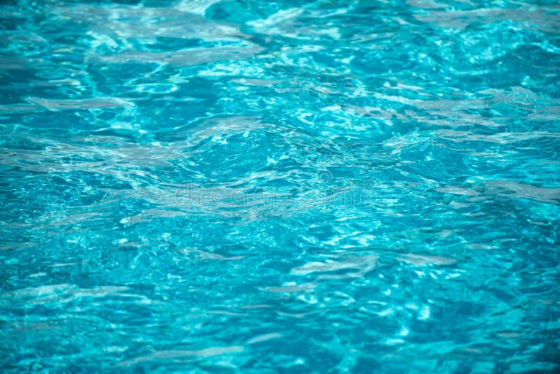 Blue Ripped Water in Swimming Pool, Water Pool Texture and Surface ...
