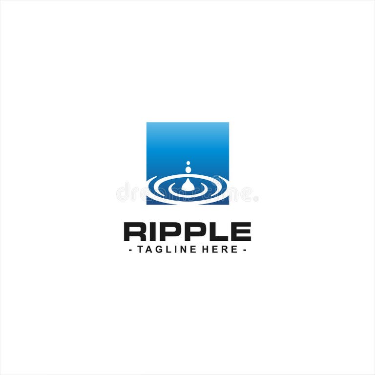 Ripple Logo Stock Illustrations – 19,984 Ripple Logo Stock ...