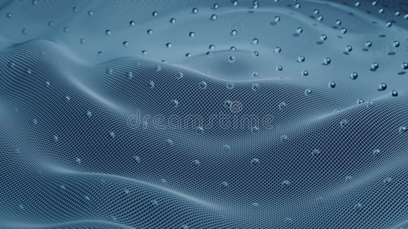 Blue Ripple Liquid Effect Texture Abstract Background Stock Video ...