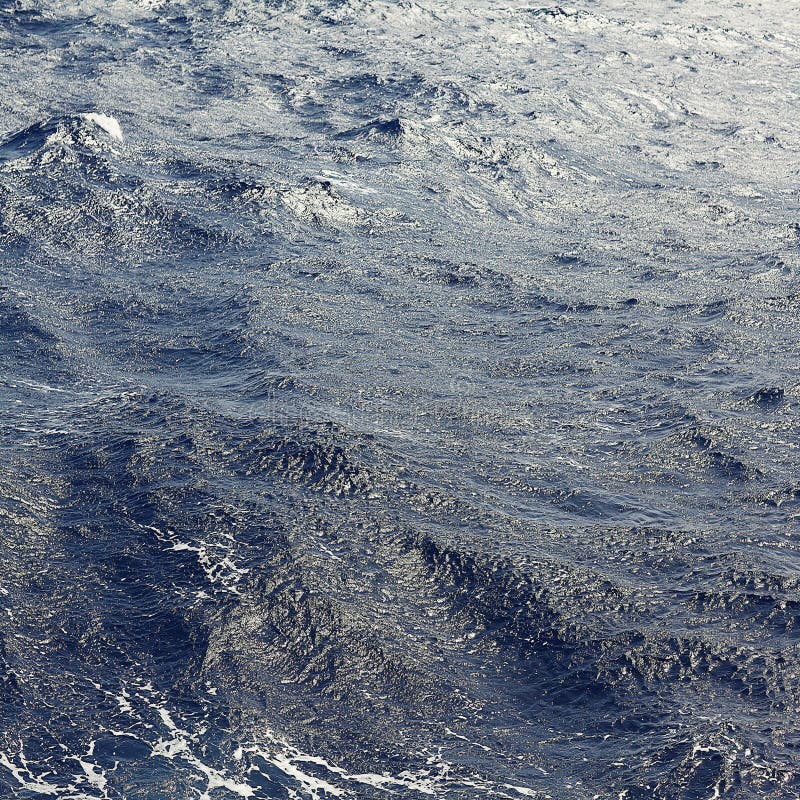 Blue Ripple Texture Sea Water Stock Image - Image of natural, beautiful ...