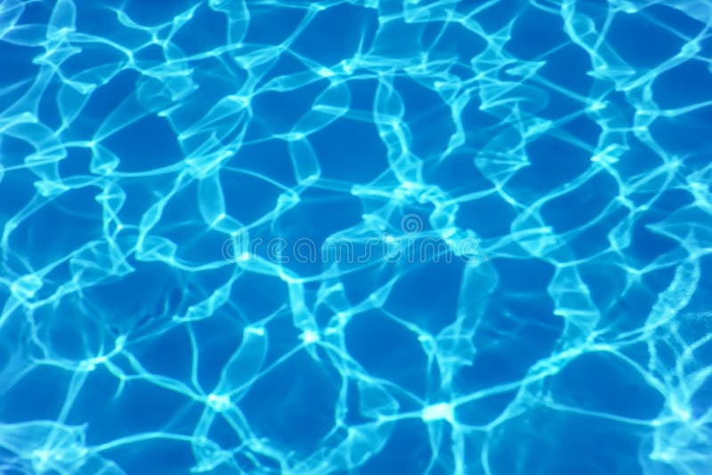 Blue Ripple Water Background,Â Swimming Pool Water Sun Reflection Stock ...