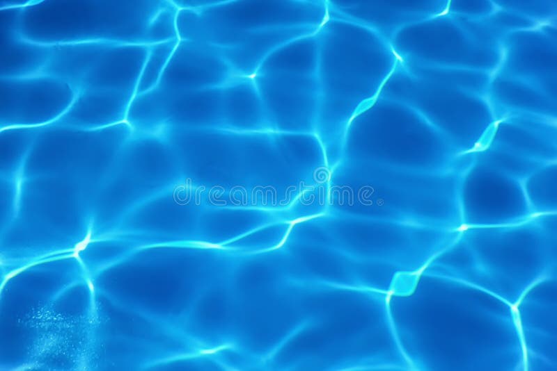 Blue Ripple Water Background,Â Swimming Pool Water Sun Reflection Stock ...