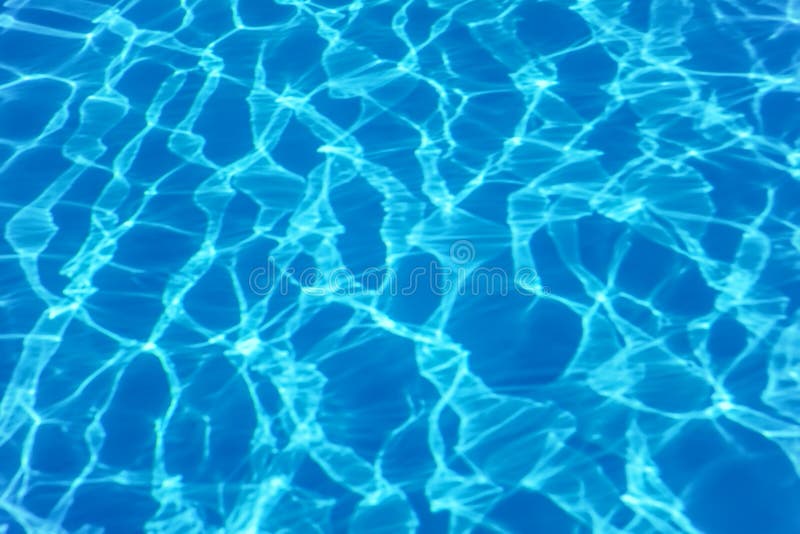 Blue Ripple Water Background,Â Swimming Pool Water Sun Reflection Stock ...