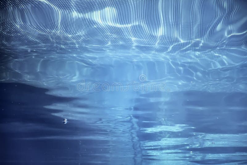 Blue Ripple Water Background, Water Surface Blue Swimming Pool Stock ...