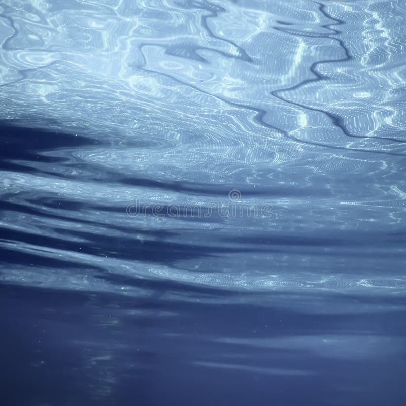 Blue Ripple Water Background, Water Surface Blue Swimming Pool Stock ...