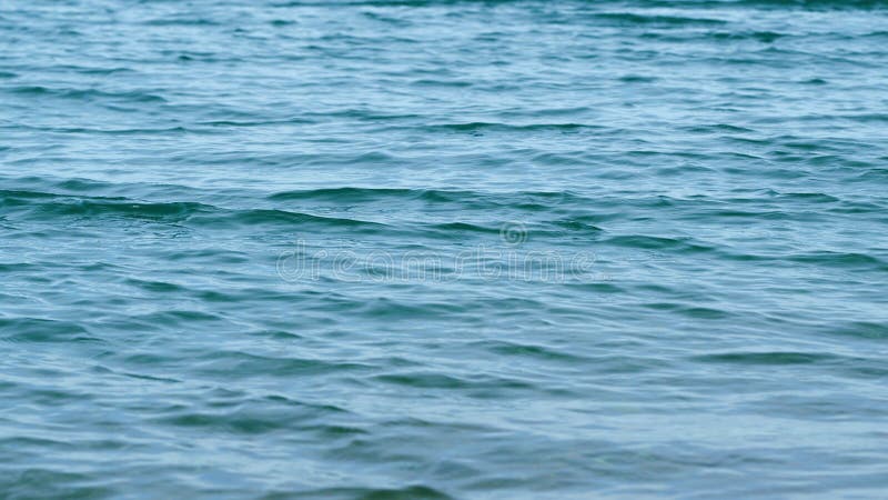 Blue Ripples on Surface of Lake Water. Flowing Waves. Ripples on Lake ...