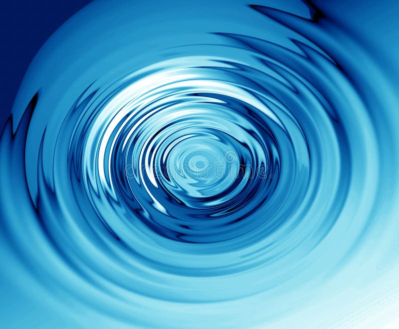 Blue ripples on water stock illustration. Illustration of range - 743338
