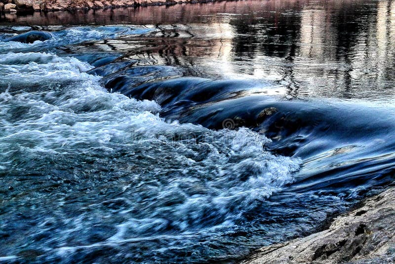 Blue river stock image. Image of love, skyblue, blue - 95206787