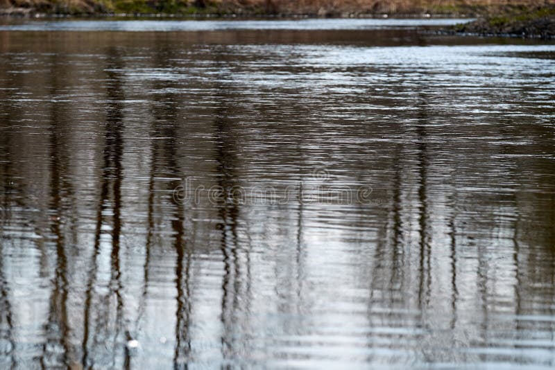 Blue river water surface stock photo. Image of closeup - 145763664
