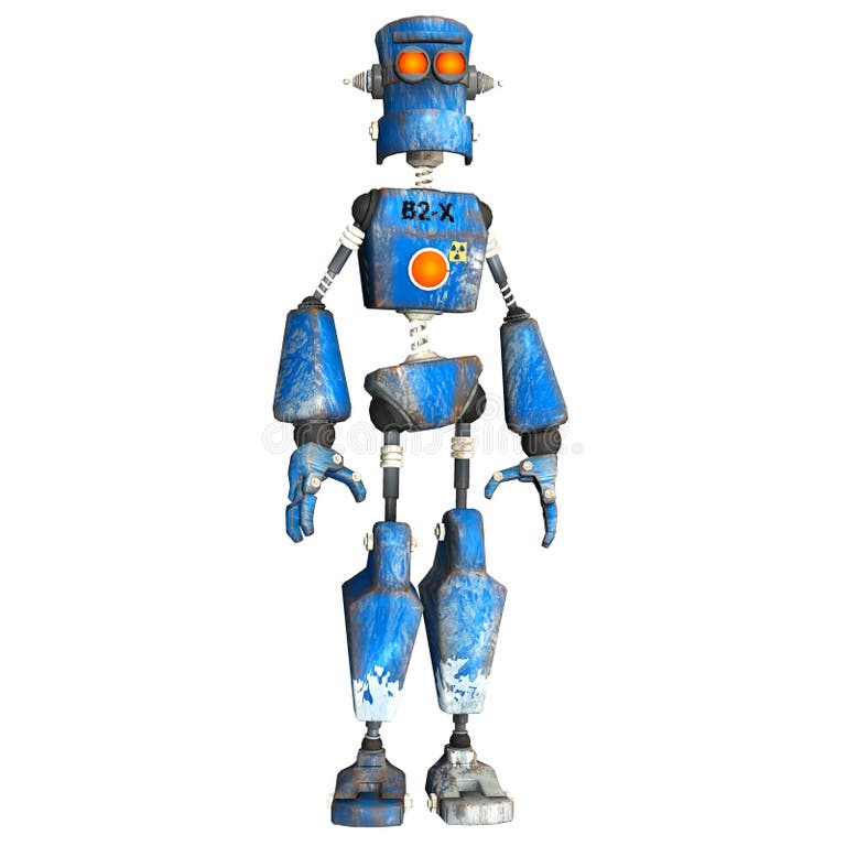 Blue Robot Cartoon Stock Illustrations – 13,144 Blue Robot Cartoon ...