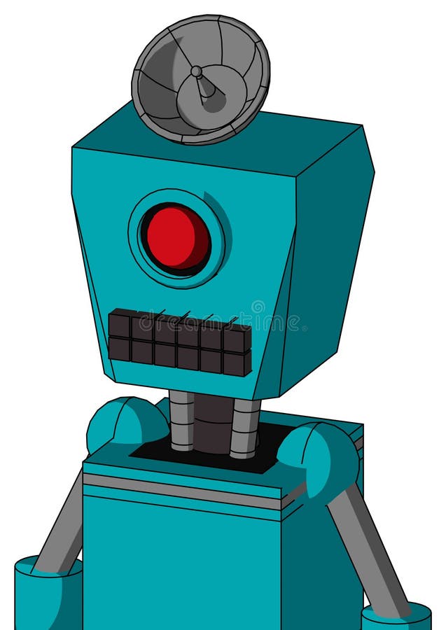 One Eye Robot Stock Illustrations – 258 One Eye Robot Stock ...