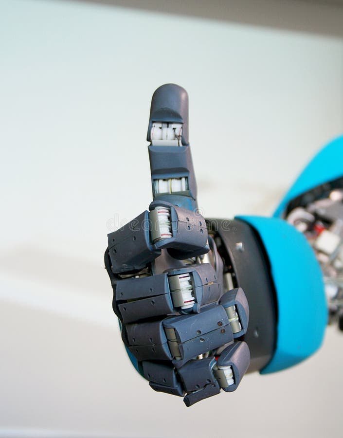 Robot Hand Gesture Meaning Okay Stock Photos - Free & Royalty-Free ...