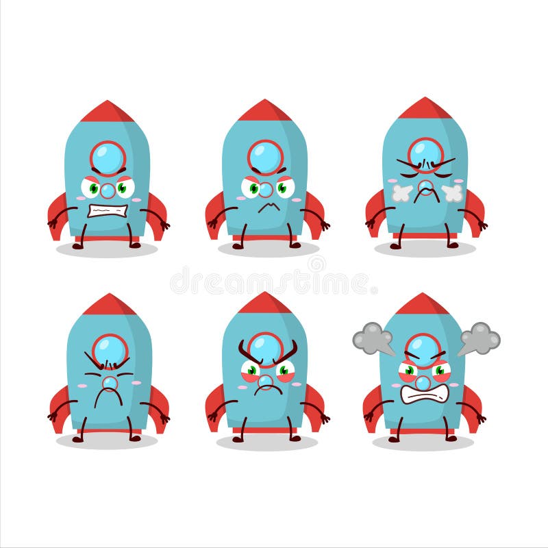 Angry Rocket Cartoon Stock Illustrations – 211 Angry Rocket Cartoon ...