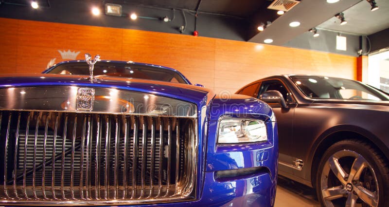 Rolls Royce Car in the Salon Editorial Stock Photo - Image of ...