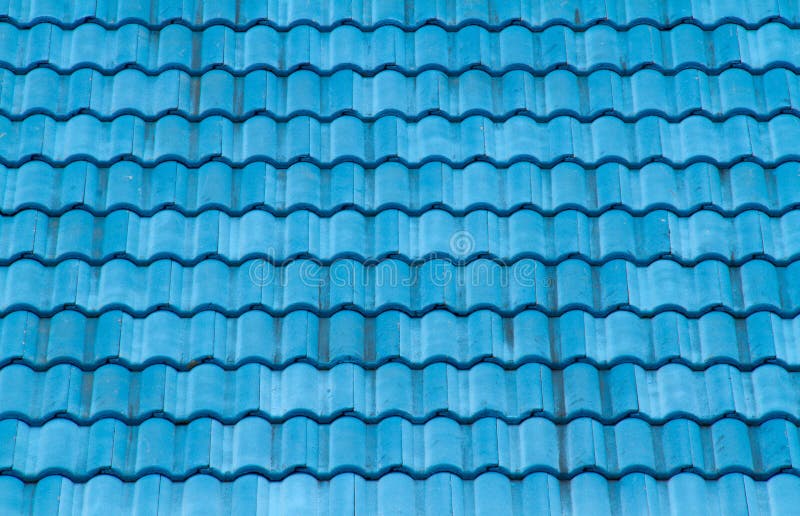 Blue Roof stock image. Image of protect, ripple, wave - 26518691