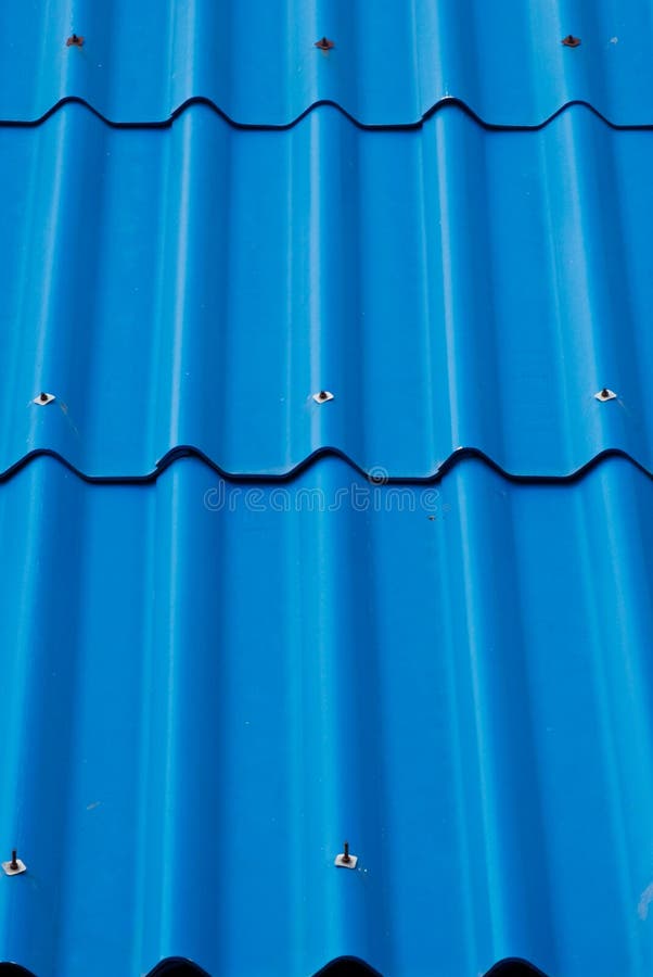 Blue Roof Texture Background. Stock Photo - Image of background, blue ...