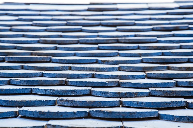 Blue roof texture stock image. Image of house, clay, exterior - 51772347