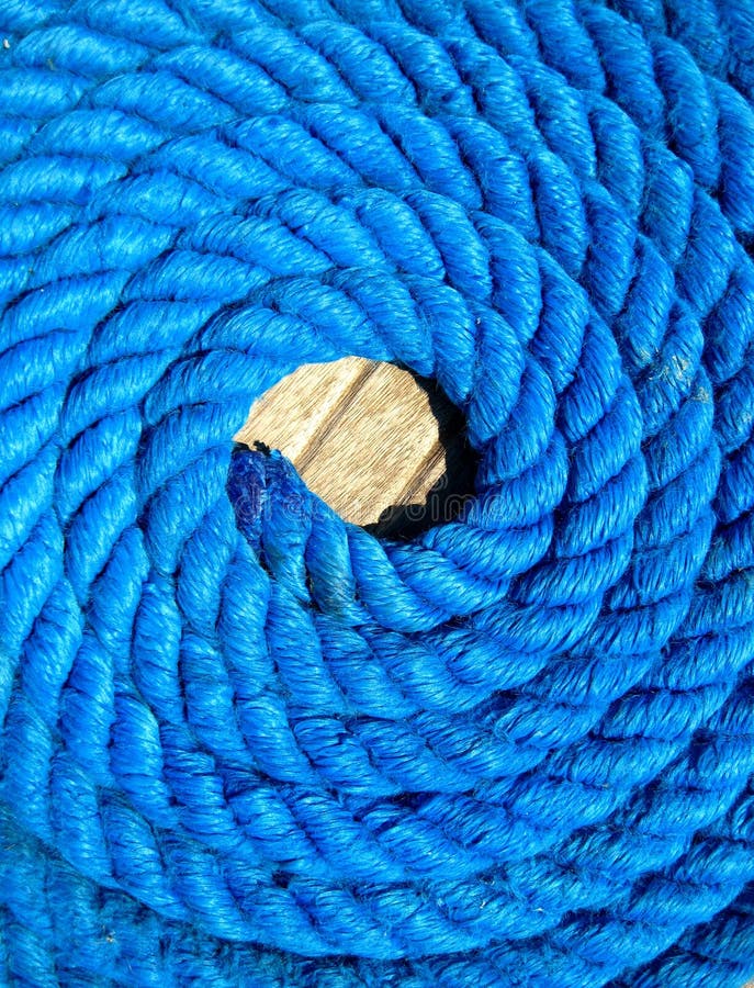 Blue rope stock image. Image of contrasting, wall, sand - 61581951