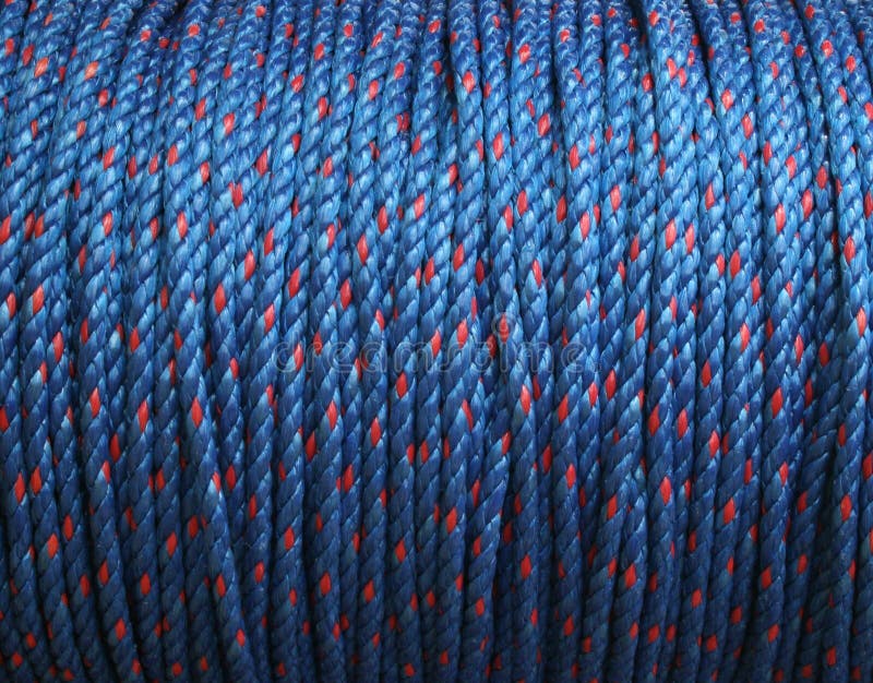 Blue rope stock photo. Image of cord, material, string - 24236654