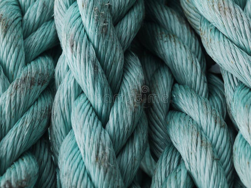 Blue rope stock image. Image of fishing, boat, rope, braided - 66220959