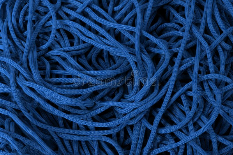 Blue rope stock photo. Image of equipment, rope, cable - 39813328
