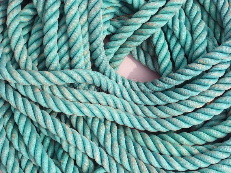 Blue rope texture stock image. Image of pattern, rolled - 11629721