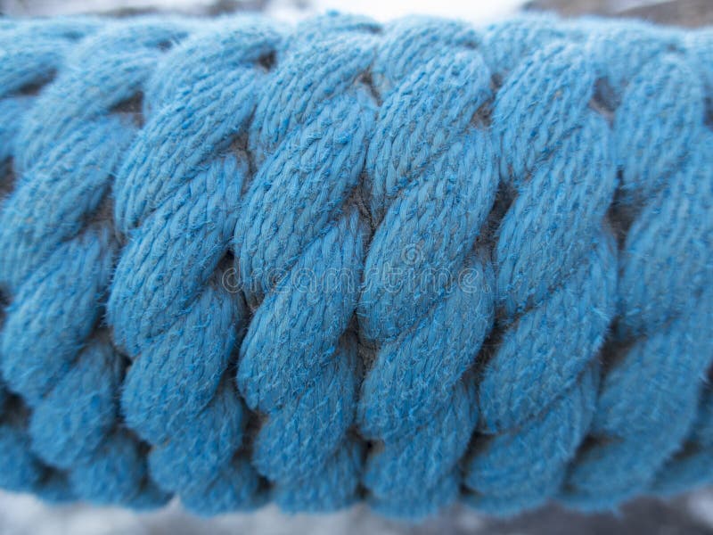 Blue rope stock photo. Image of rope, boat, fiber, sailing - 88405348