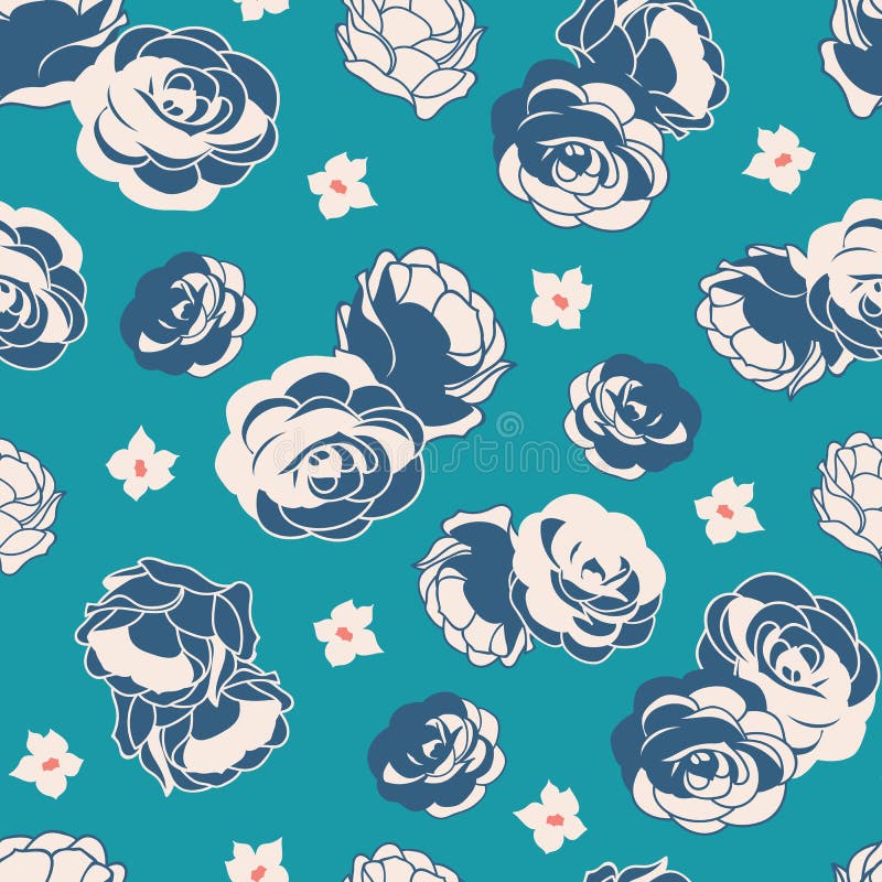 Ditsy Seamless Floral Pattern Stock Illustrations – 31,292 Ditsy ...