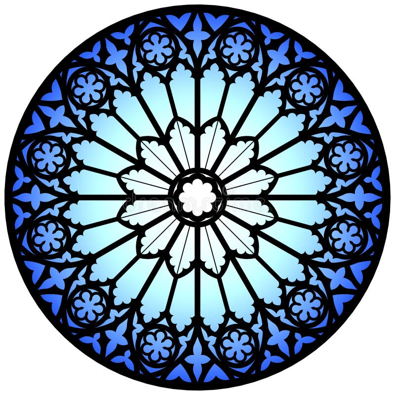 Rose Window Outline