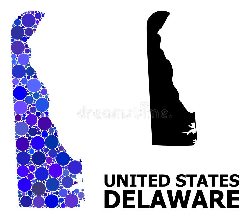 Delaware Dot Map Stock Illustrations – 109 Delaware Dot Map Stock ...