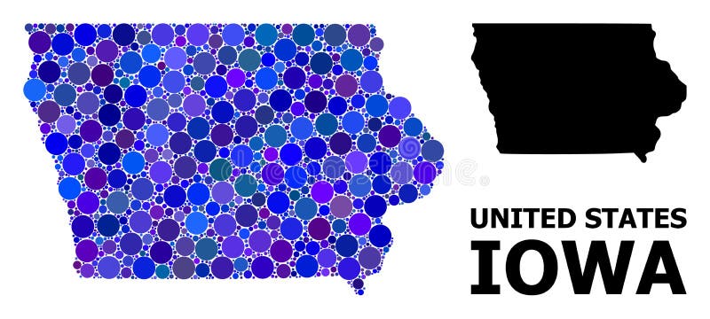 Iowa Dot Map Stock Illustrations – 109 Iowa Dot Map Stock Illustrations ...